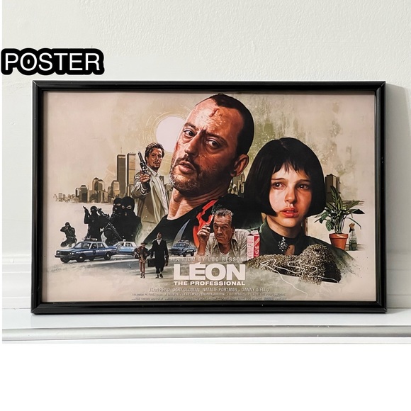 Art | Leon The Professional Mathilda Natalie Portman Poster | Poshmark